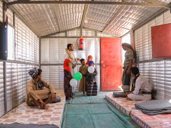 Iron net shelters - ShelterBox USA