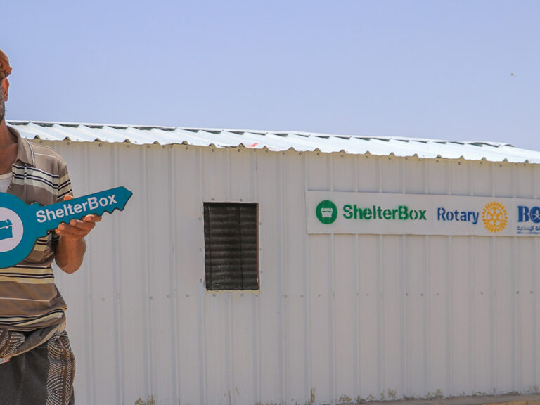 Iron net shelters - ShelterBox USA